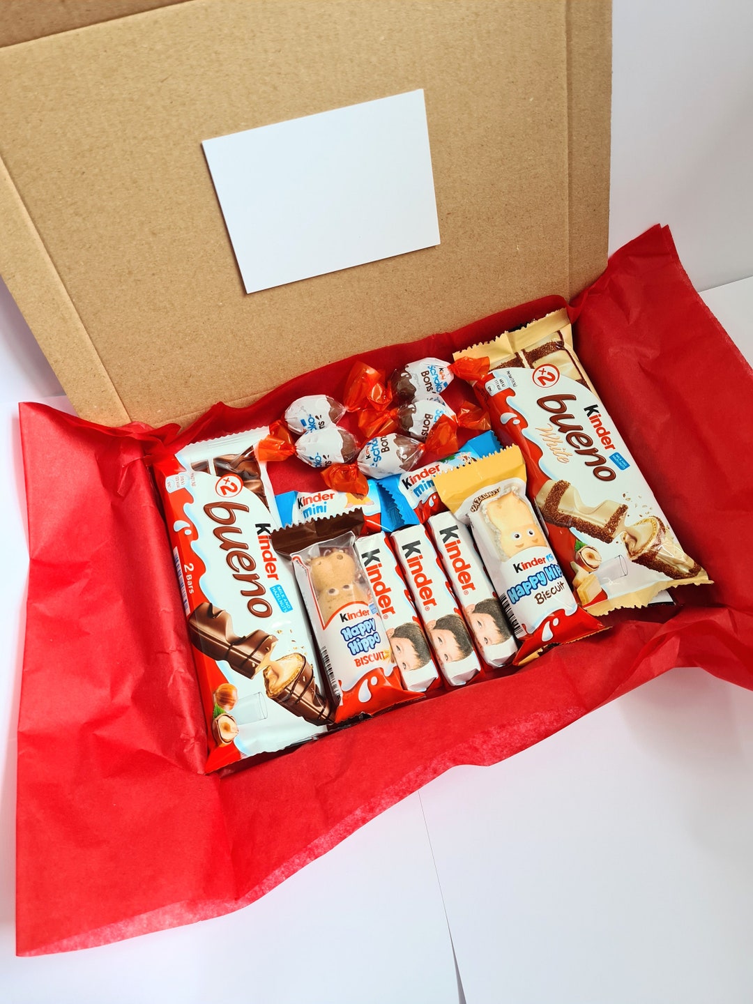 Kinder Bueno Chocolate Gift Box, Letterbox Chocolate, Kinder Chocolate ...