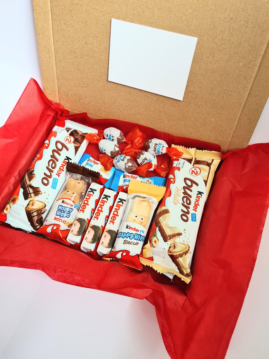 Kinder Bueno Chocolate Gift Box Letterbox Chocolate Kinder - Etsy