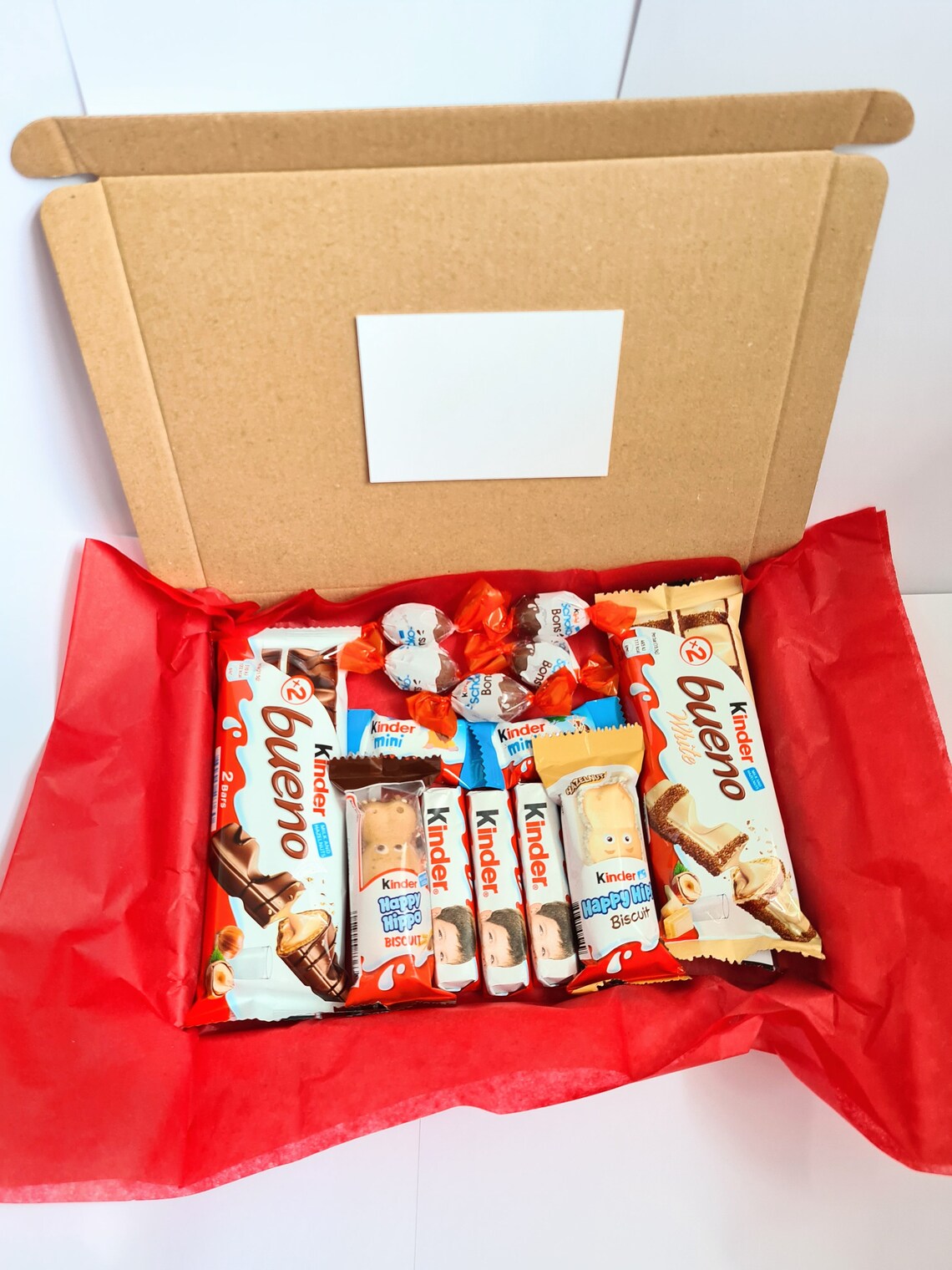 Kinder Bueno Chocolate Gift Box Letterbox Chocolate Kinder - Etsy