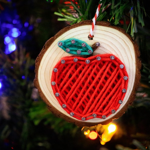 Apple String Art - Etsy