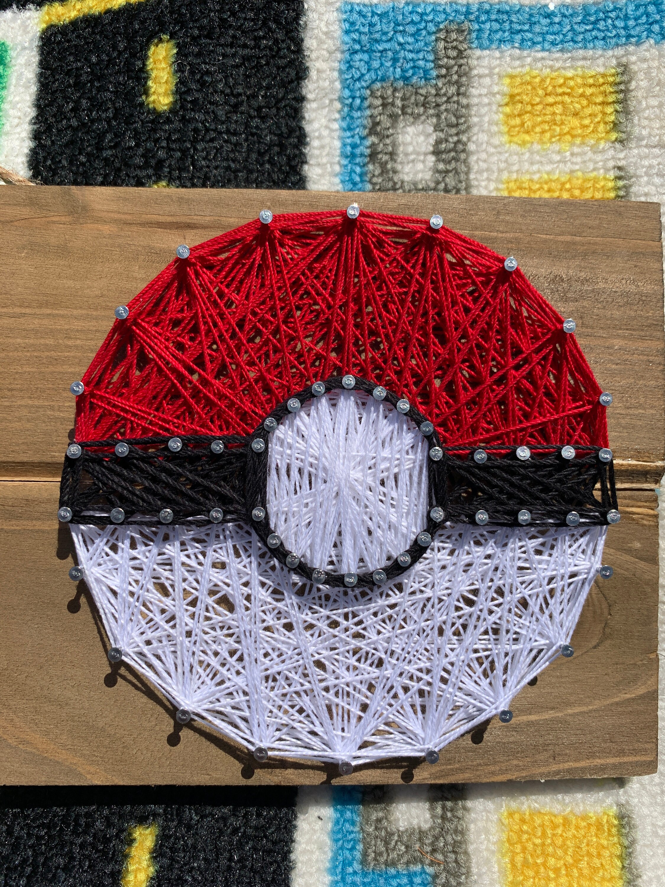 Pokémon Personalized Kids Name Pikachu String Art. Kid's - Etsy.de