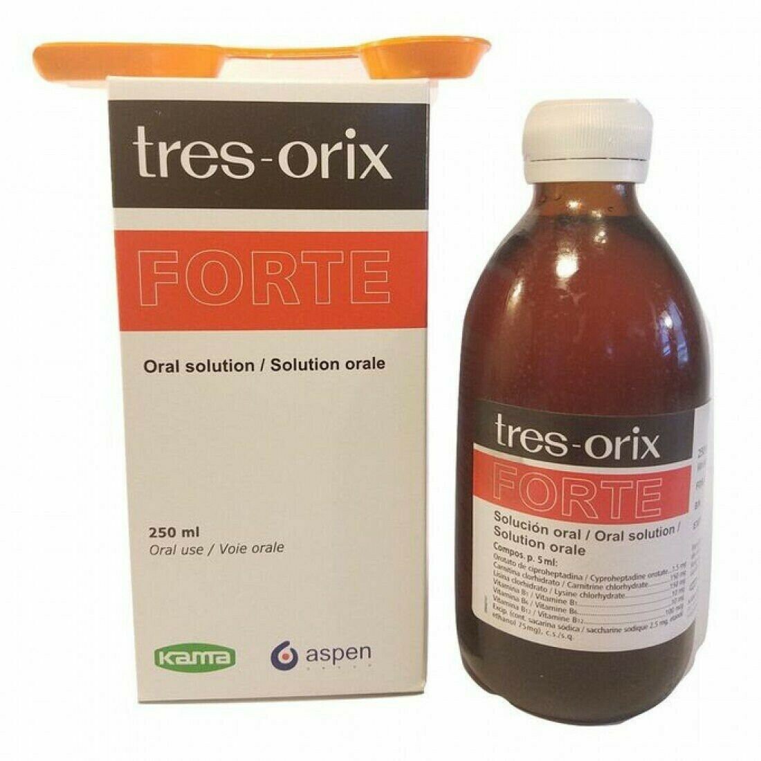 Tres-orix Forte Syrup Appetite Booster and Weight Gain 100ml | Etsy