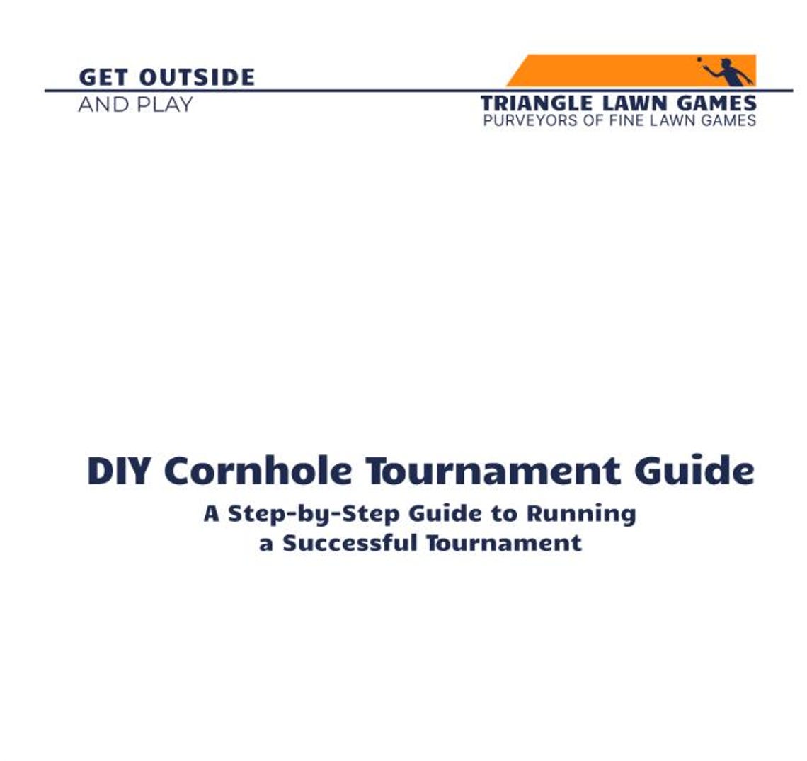 DIY Cornhole Tournament Guide – All-in-one PDF to Run Your Own ...