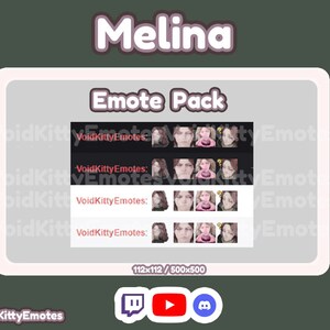 Melina Emote Pack | Elden Ring | Twitch | Discord | Youtube | Streamer ...