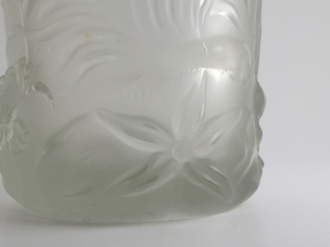 Czech Glass Vase Barolac Inwald, Marine Life, Designed by Rudolf ...