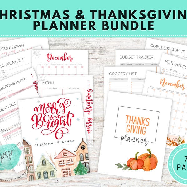 Christmas Planner - Etsy
