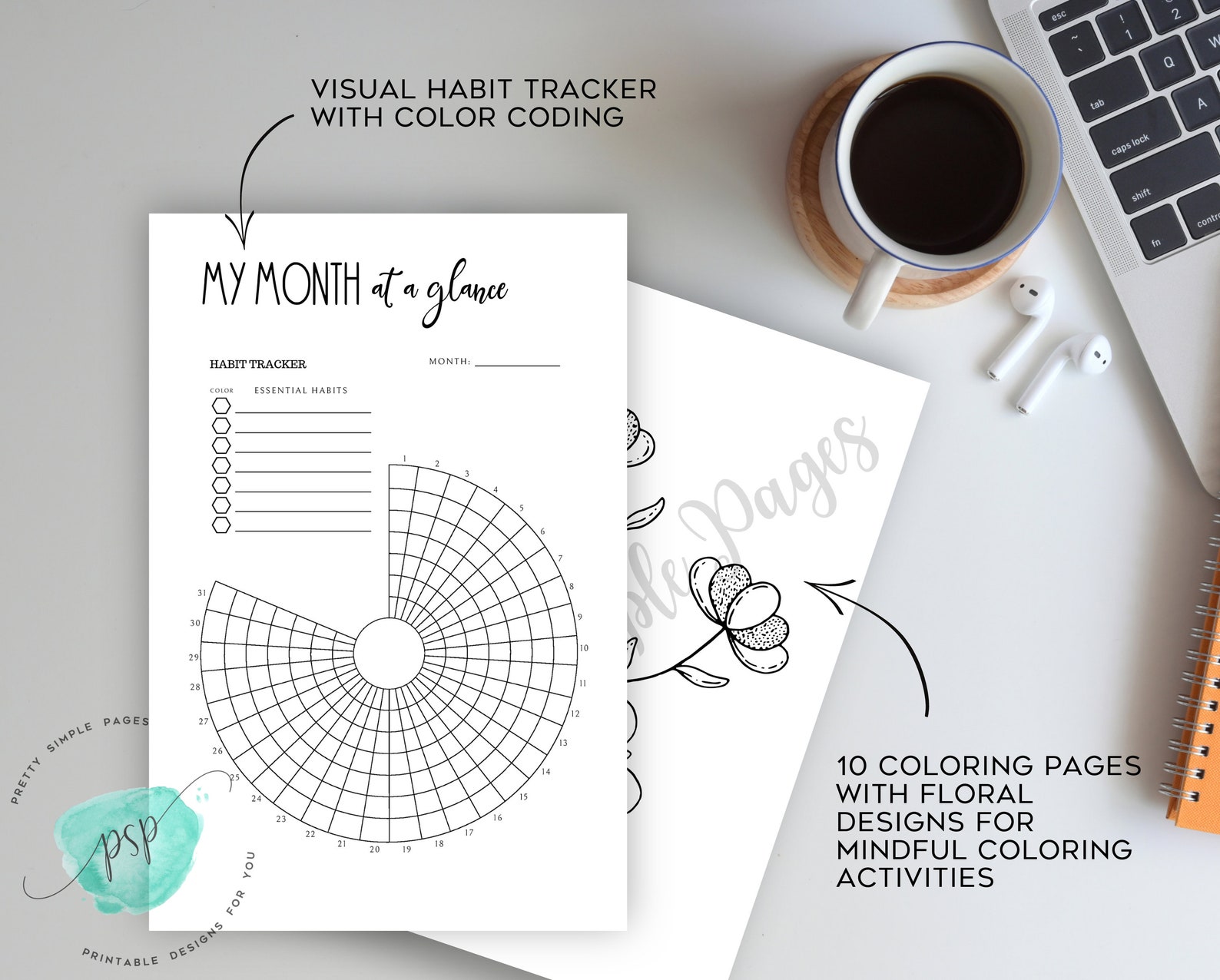 Sobriety Journal & Tracker, Inspirational Quit Drinking Prompted ...