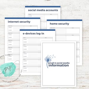 End of Life Planner Printable, Beneficiary Info, Last Wishes Planner ...
