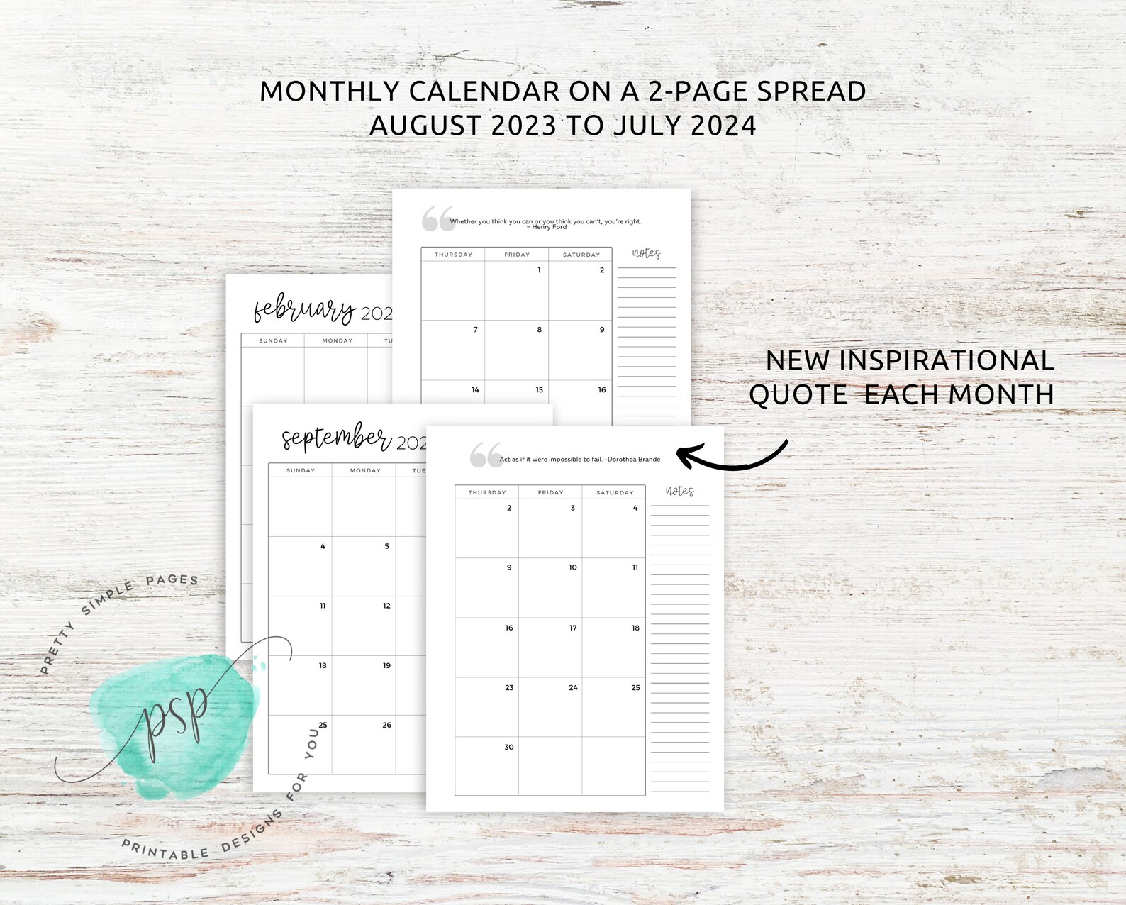 Teacher Planner 2022-2023 Printable, Lesson Planner, Teaching Planner ...