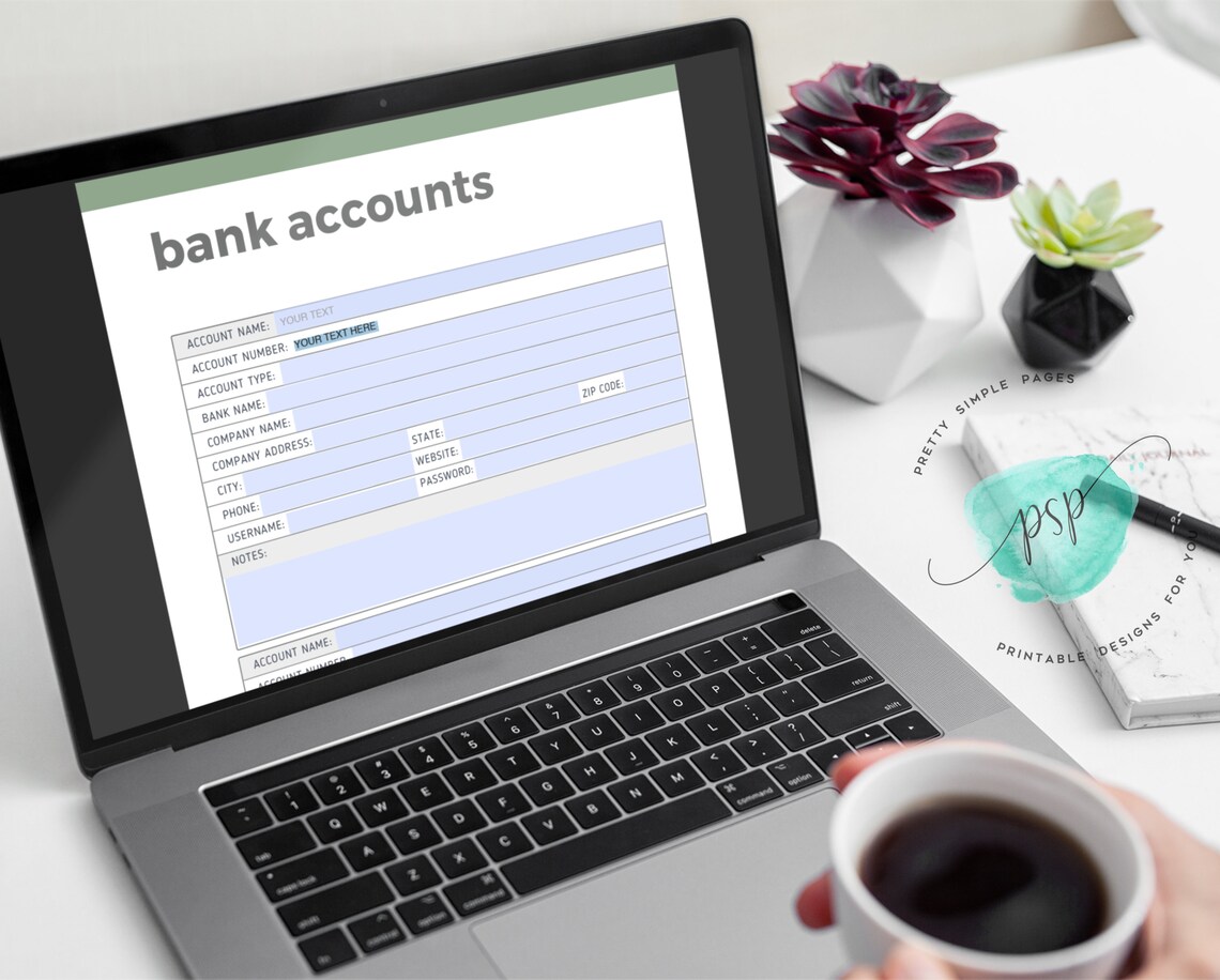 Fillable End of Life Planner Beneficiary Info Last Wishes - Etsy