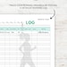 Running Log Tracker, Printable Jogging and Workout Planner, Exercise ...
