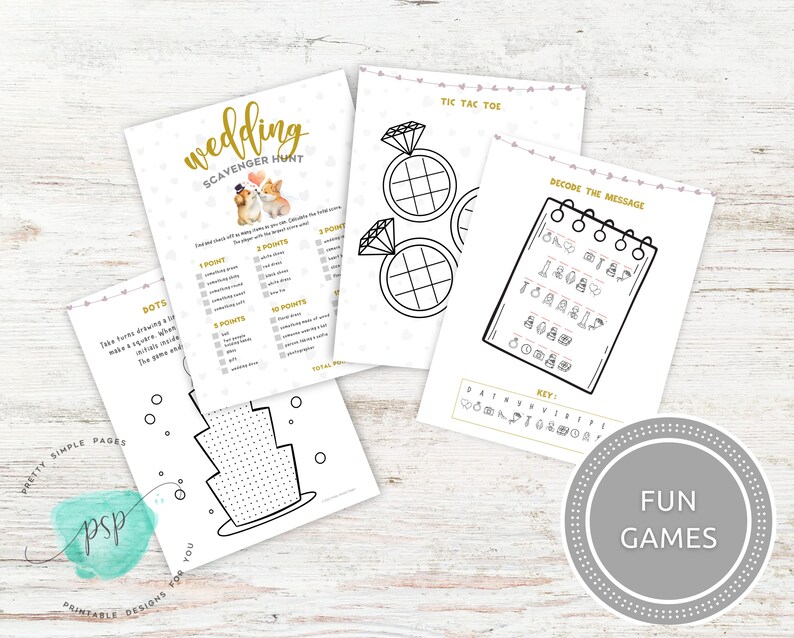 Wedding Activities for Kids, Wedding Coloring Pages, Activity Pack for ...