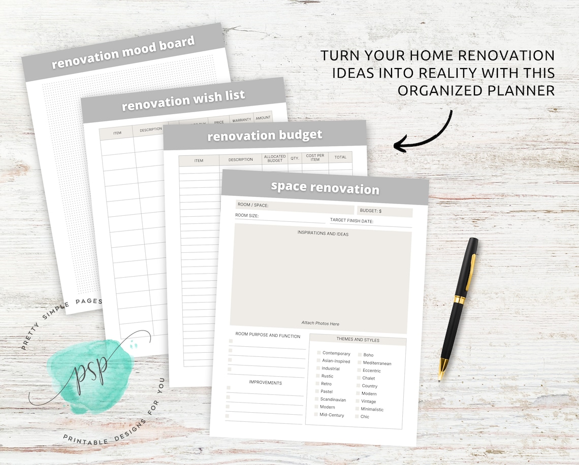 Ultimate Home Maintenance Planner Editable PDF Home - Etsy