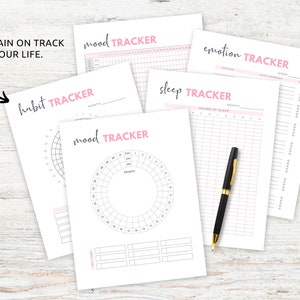 Self Care Planner, Wellness Planner, Self Care Journal, Self Care Kit ...