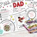 All About My Dad Printable, Father's Day Coloring Page, Father's Day ...