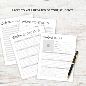 Teacher Planner 2022-2023 Printable Lesson Planner Teaching - Etsy