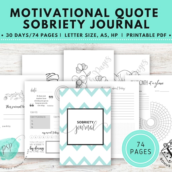 Recovery Journal - Etsy