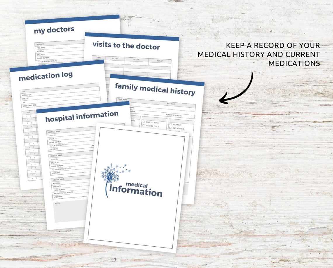 End of Life Planner Printable Beneficiary Info Last Wishes | Etsy Australia