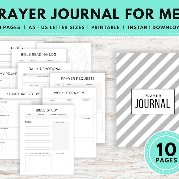 Devotional Journals for Men - Etsy