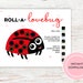 Roll A Lovebug Game, Love Bug Dice Game, Printable Valentine's Game ...