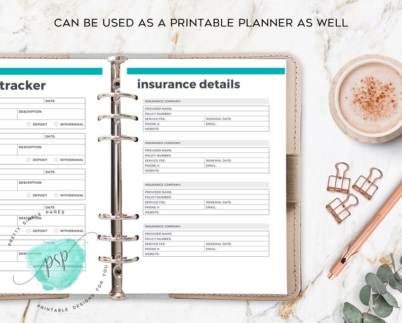 Rental Property Management Planner, Editable Rental Property Planner ...