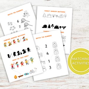 Camping Activities and Games for Kids, Camping Coloring Pages, Camping ...