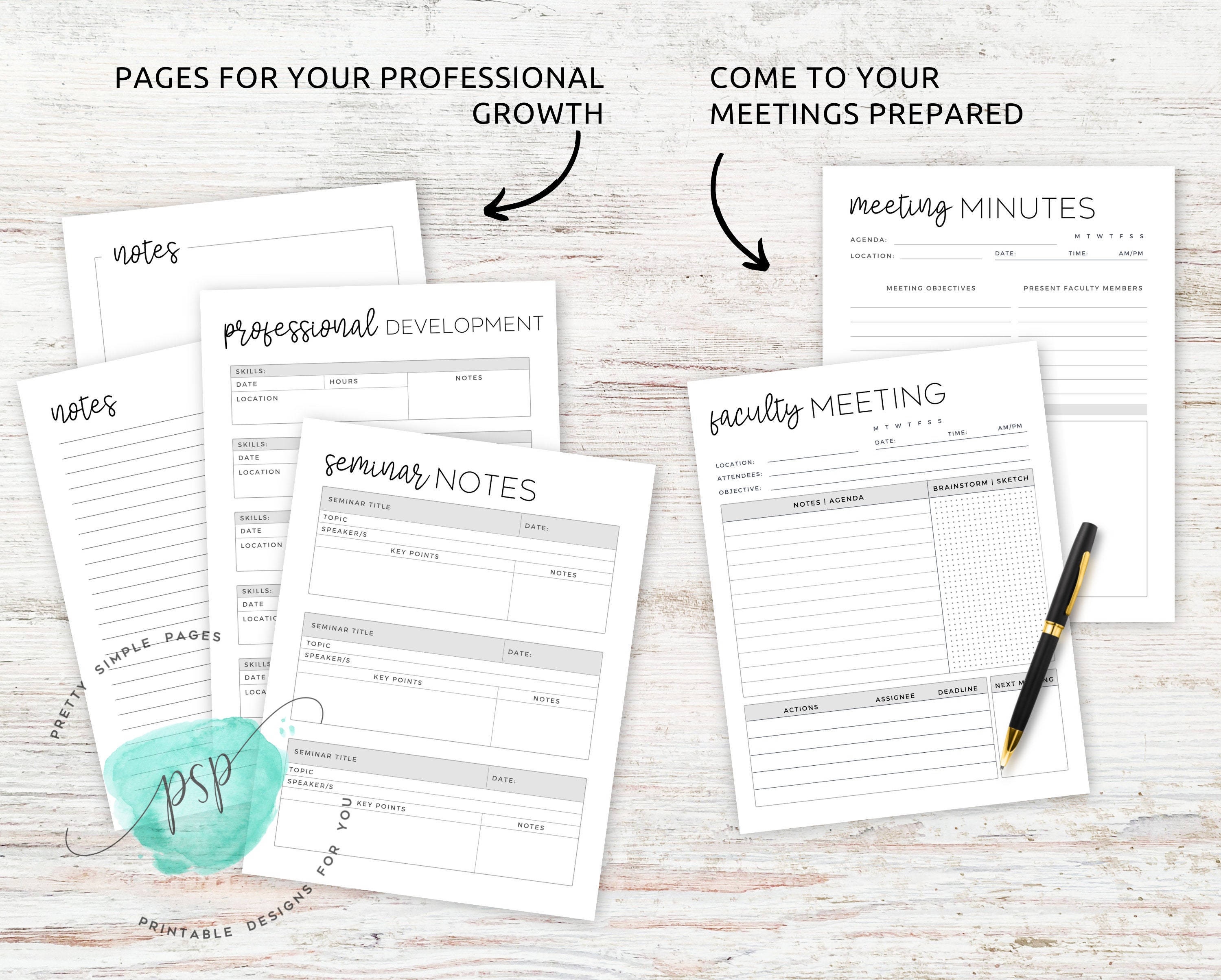 Teacher Planner 2022-2023 Printable Lesson Planner Teaching - Etsy Canada
