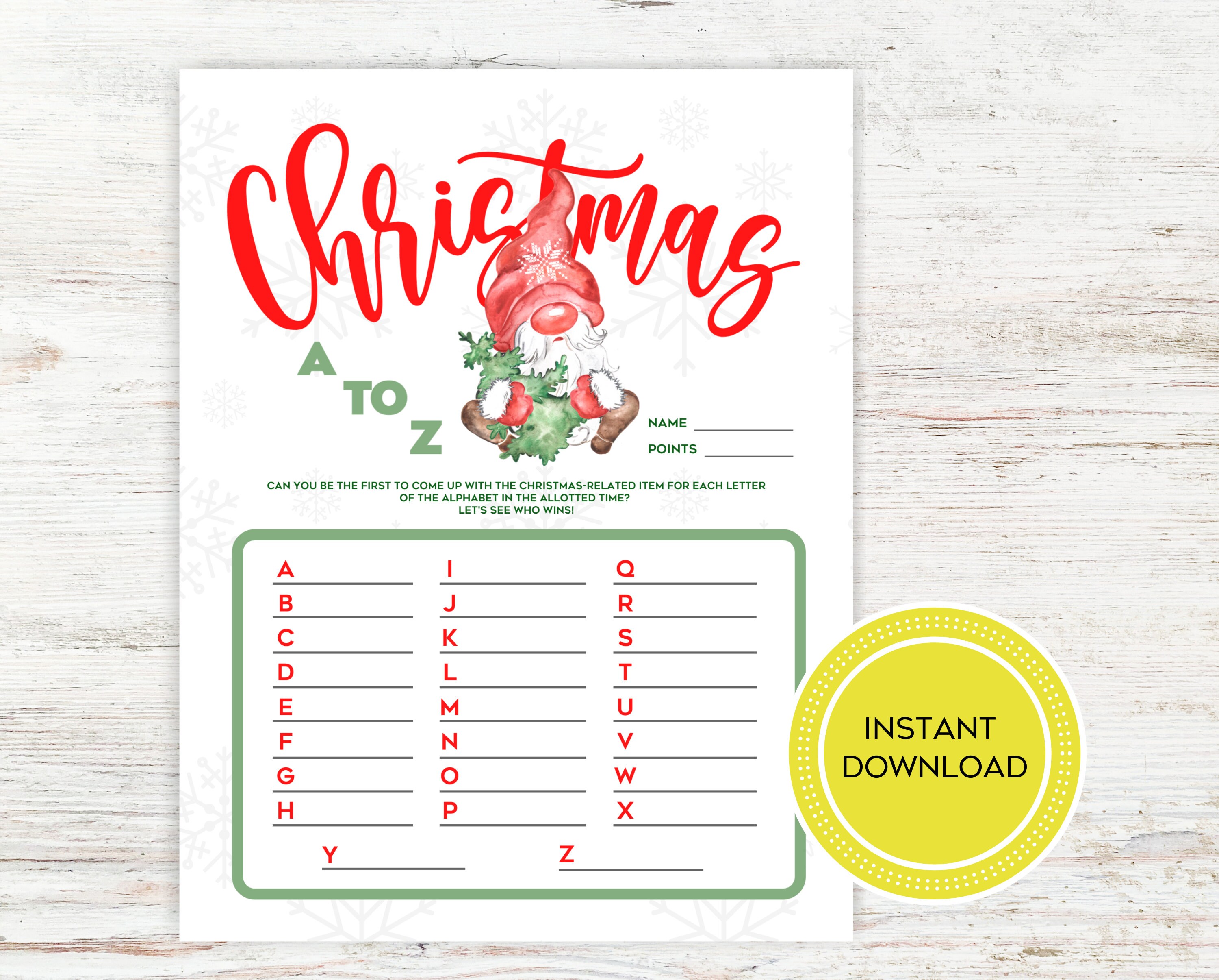 Christmas A To Z Game Printable Printable Christmas Games Christmas christmas-a-to-z-game-printable-printable-christmas-games-christmas