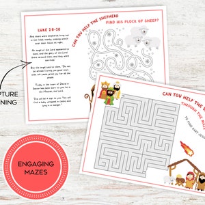 Nativity Activities for Kids, Nativity Games, Nativity Coloring Page ...