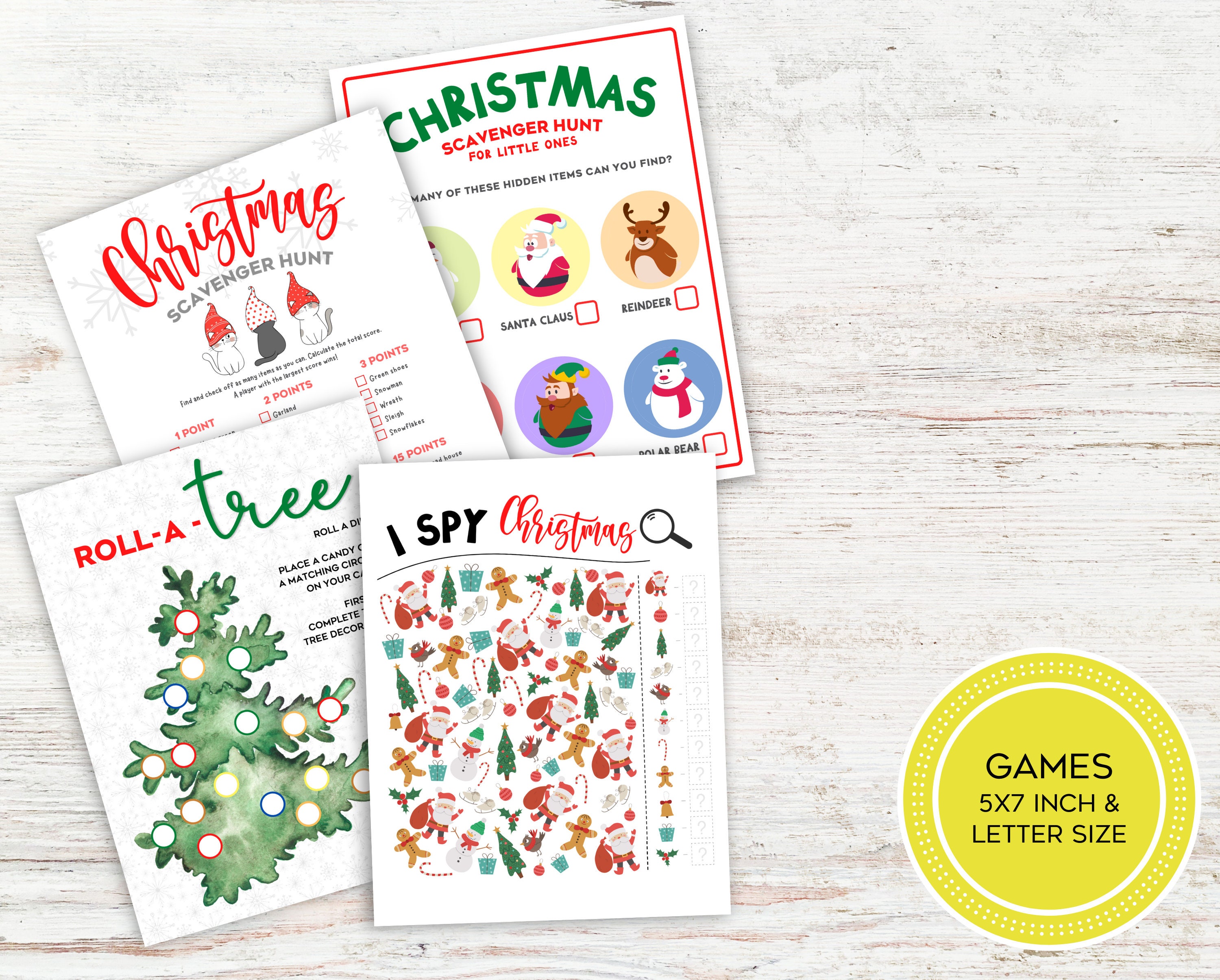 Christmas Games Activities Printable, Christmas Coloring Pages, Letter ...