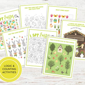 Easter Activities and Games for Kids, Easter Coloring Pages, Easter ...