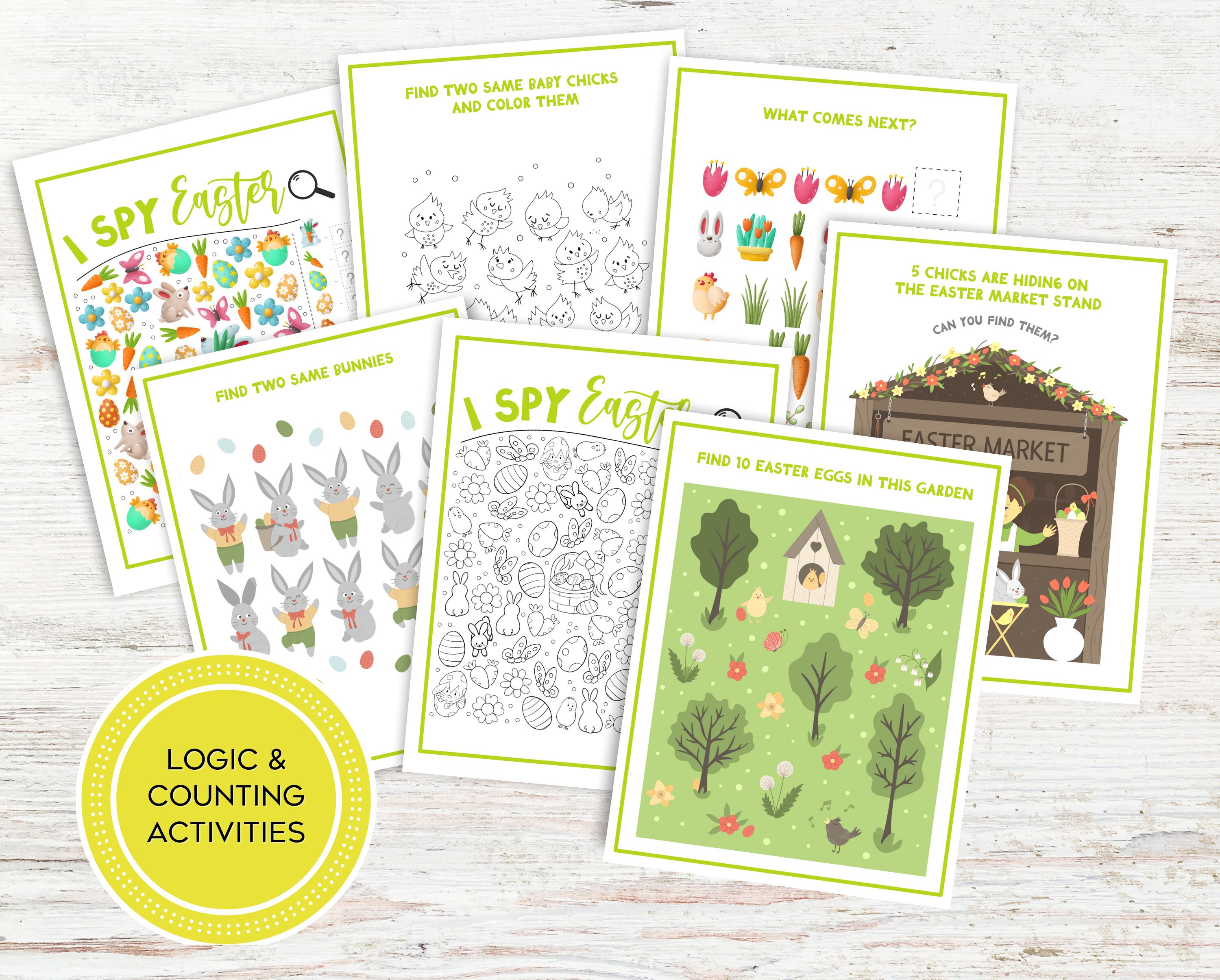 Easter Activities and Games for Kids, Easter Coloring Pages, Easter ...