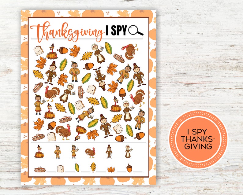 Printable Thanksgiving Activity Bundle Thanksgiving Games for - Etsy
