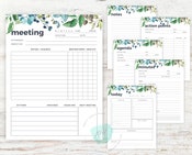 Mind Map Printable and Editable PDF, Idea Board, Mind Map Template ...