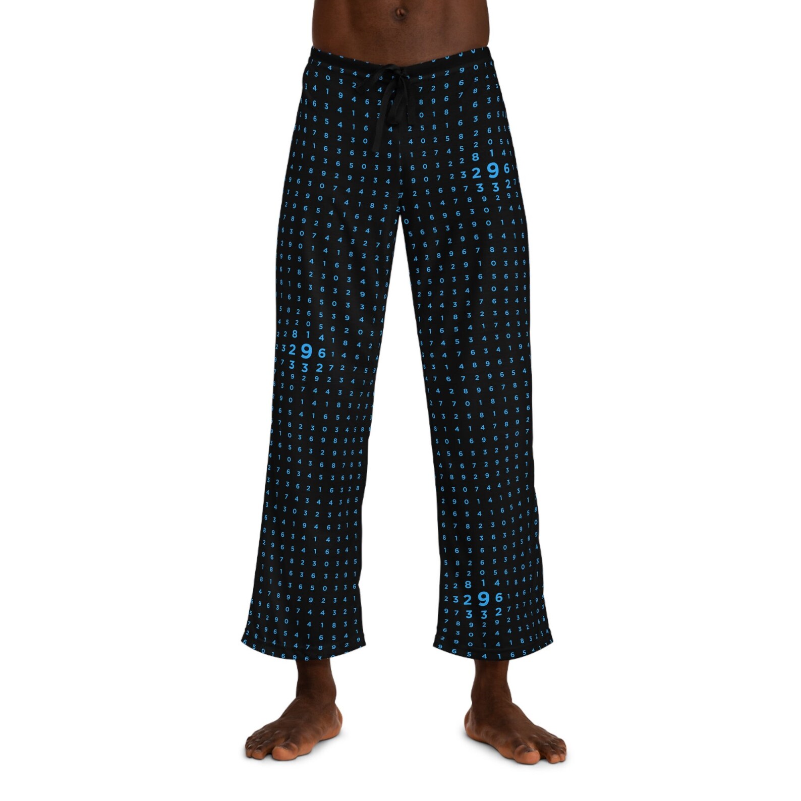 Scary Numbers Men's Pajama Pants - Etsy