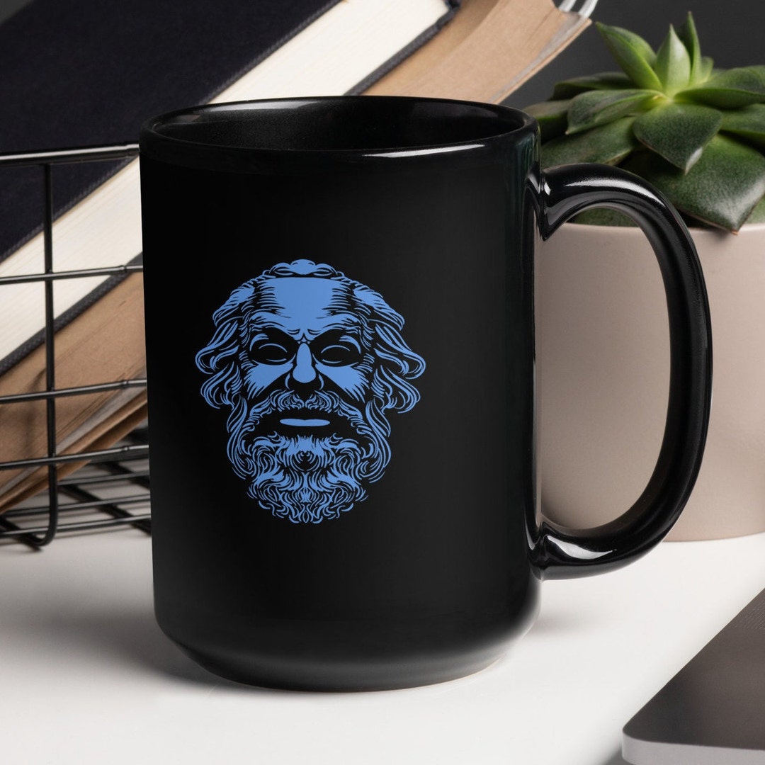 Kier Eagan Black Glossy Mug With Quote - Etsy