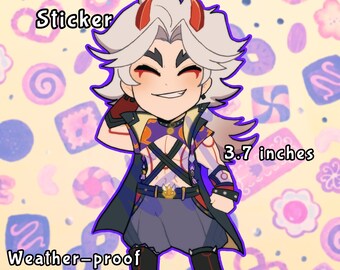 Arataki Itto Sticker - Etsy
