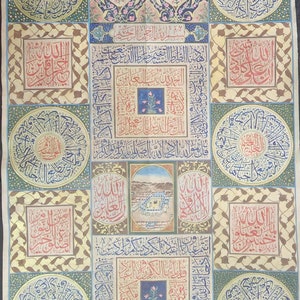 Antique Ottoman Handwritten Manuscript Islamic Calligraphy - Etsy