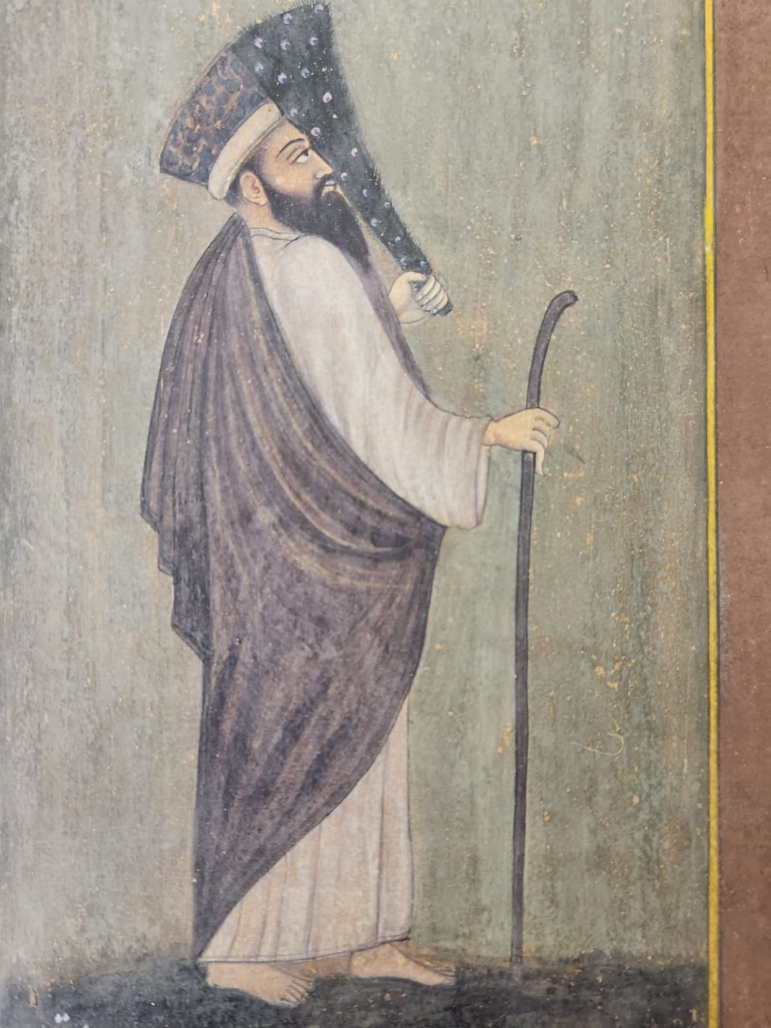 Rare Antique Islamic Mughal Miniature Handmade Painting of Sufi by ...