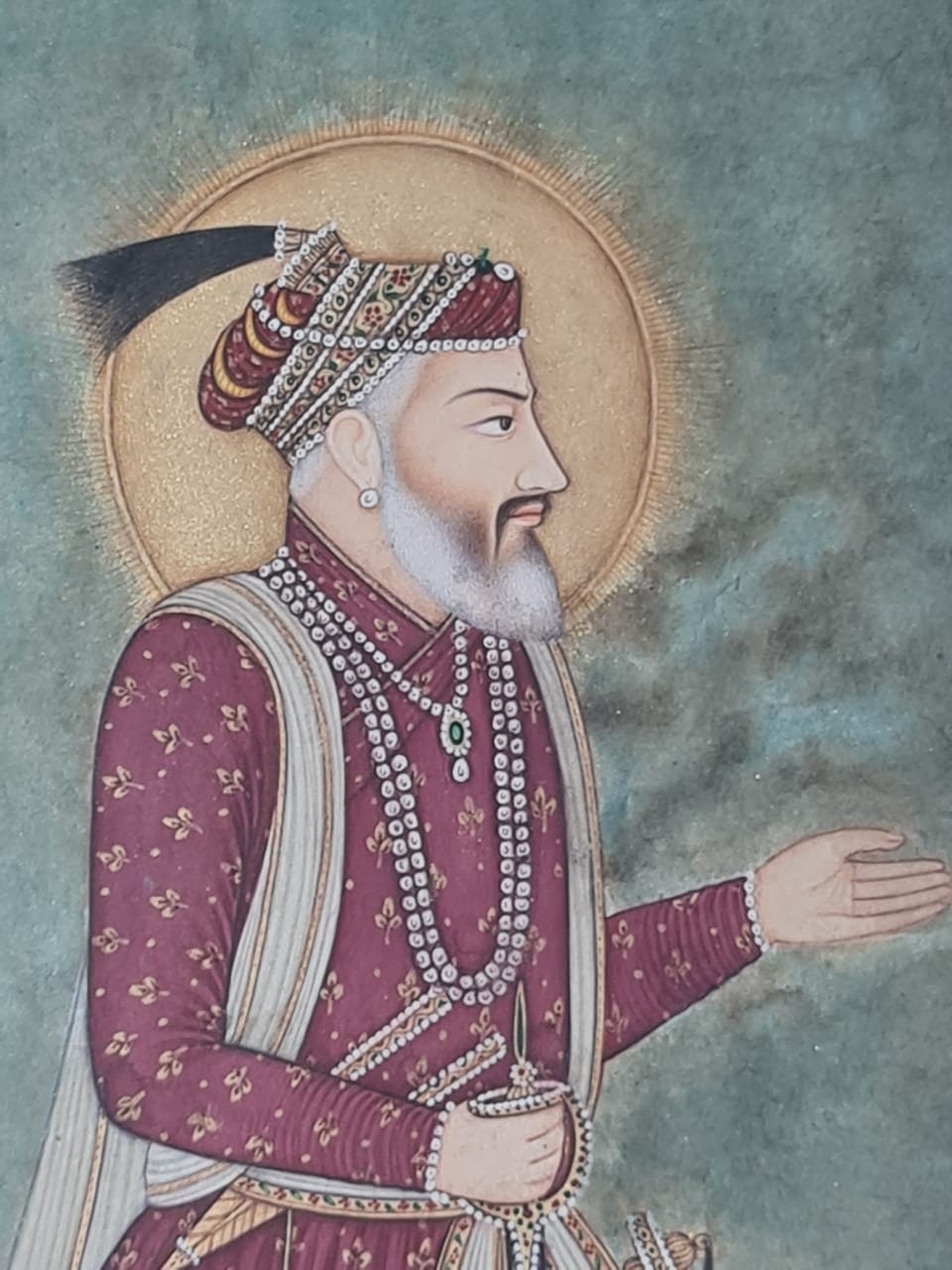 Antique Islamic Mughal Handmade Miniature Painting Depecting - Etsy