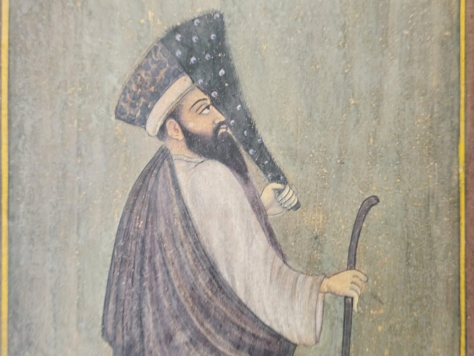 Rare Antique Islamic Mughal Miniature Handmade Painting of Sufi by ...