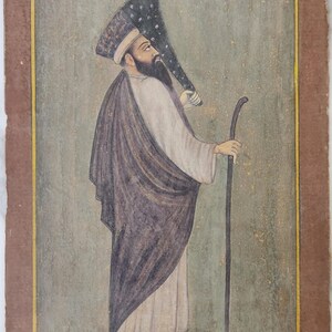 Rare Antique Islamic Mughal Miniature Handmade Painting of Sufi by ...