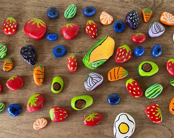 Mud Kitchen Rock Food - Etsy