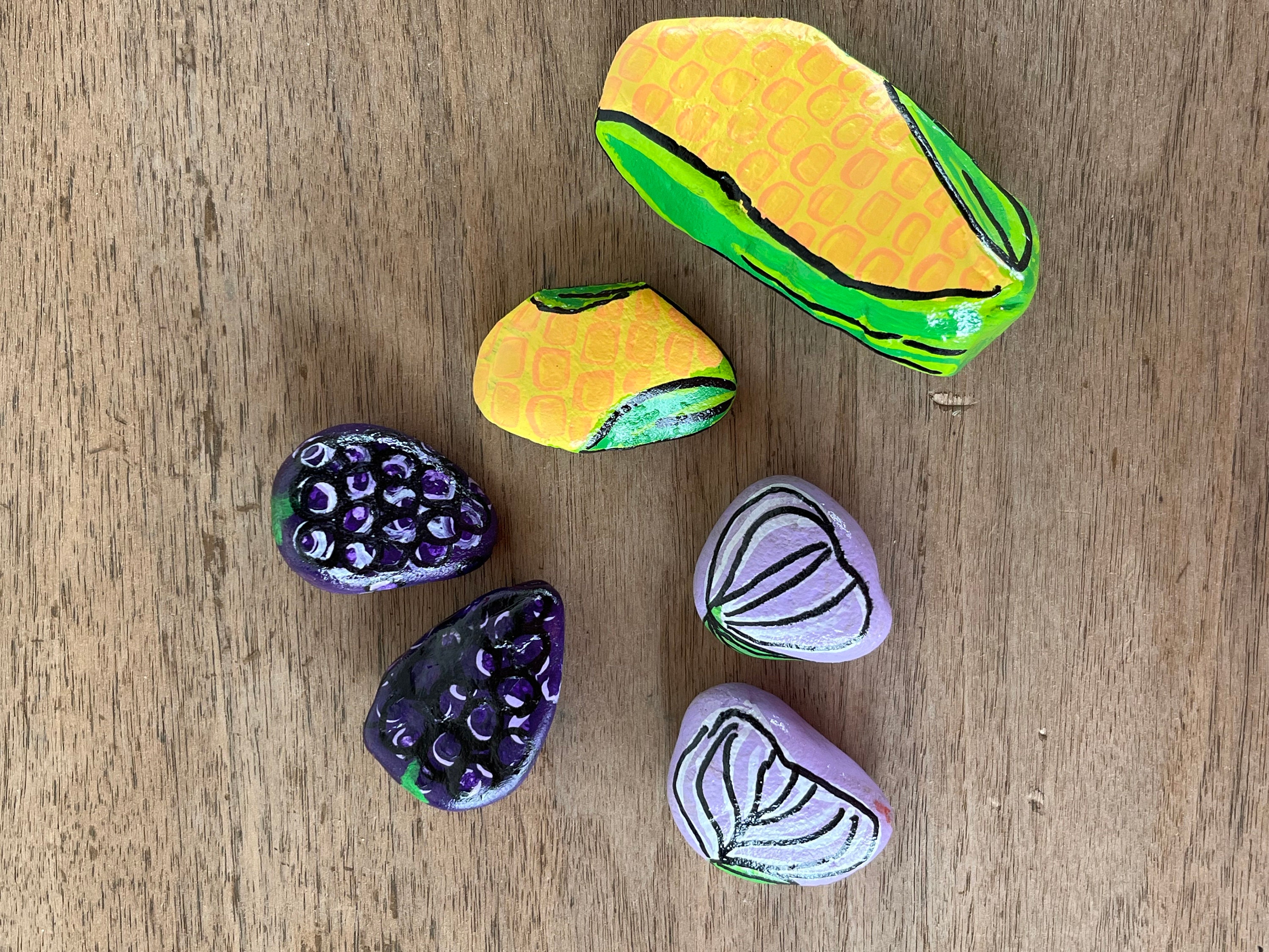 Mud Kitchen Rock Food - Etsy