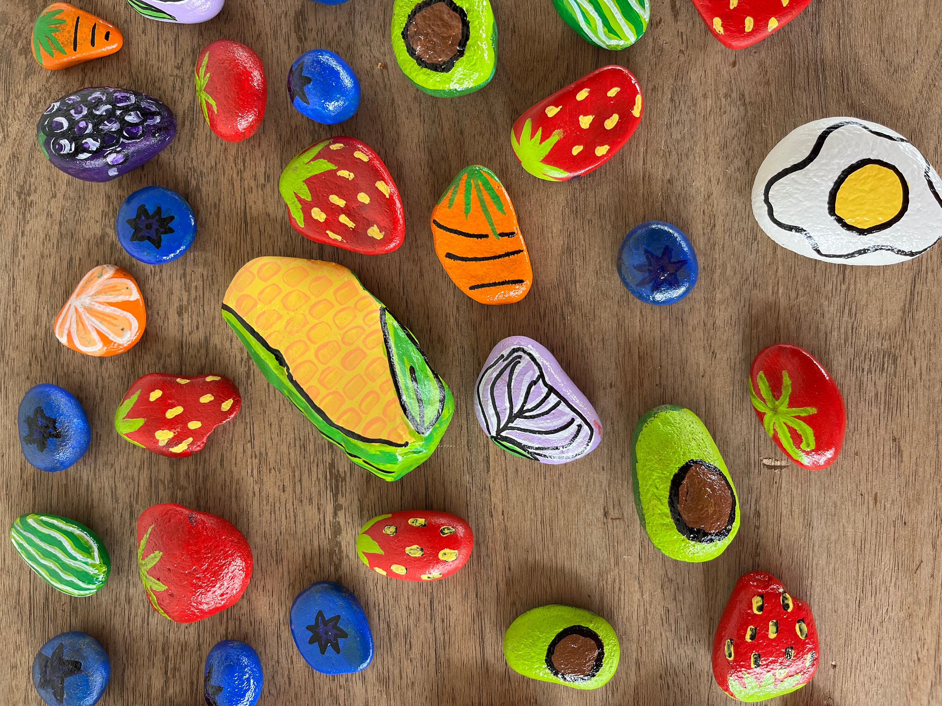 Mud Kitchen Rock Food - Etsy