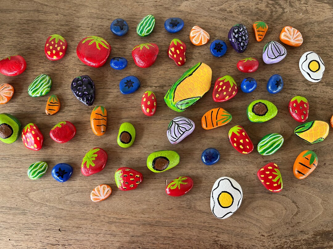 Mud Kitchen Rock Food - Etsy