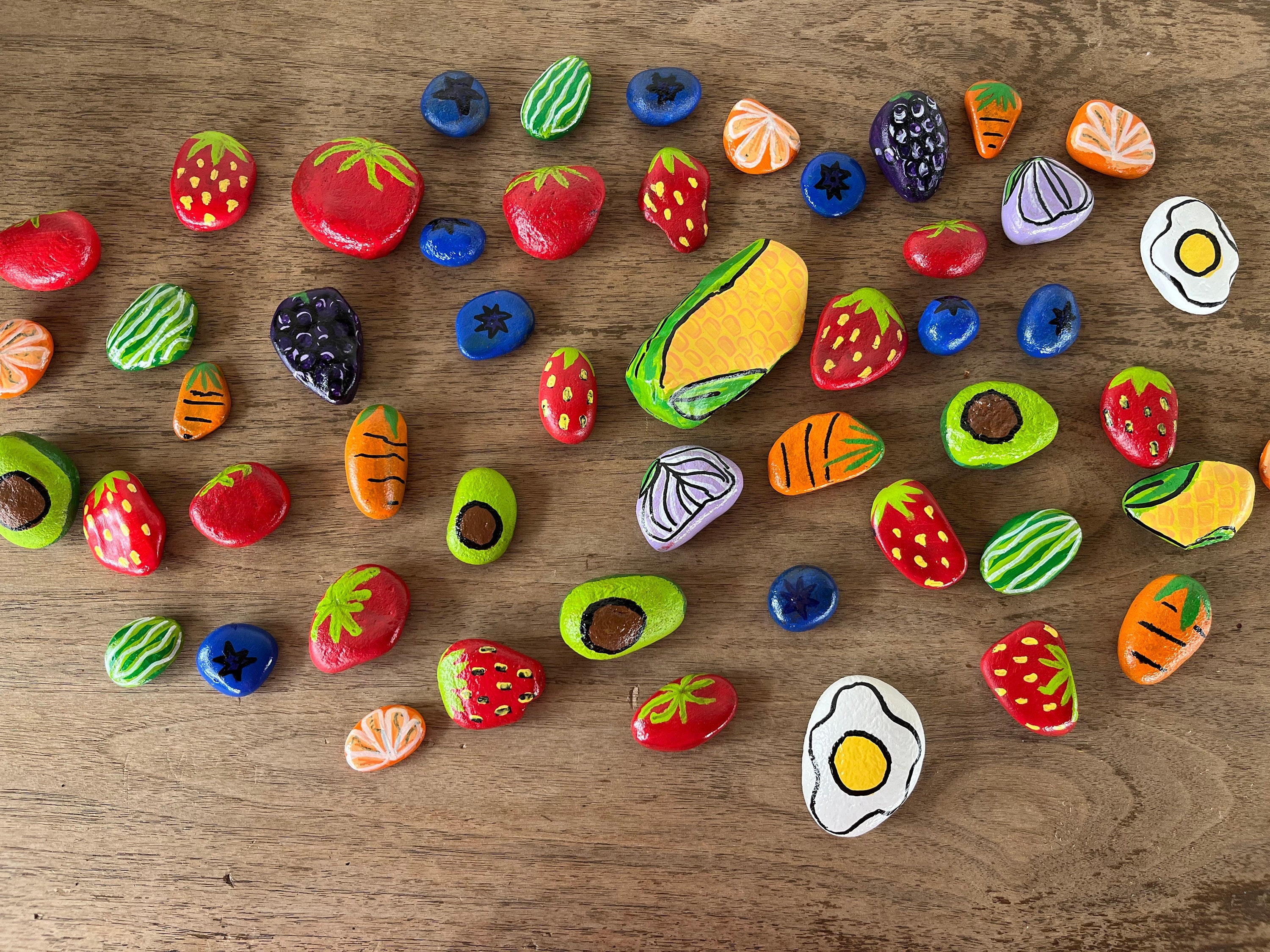 Mud Kitchen Rock Food - Etsy