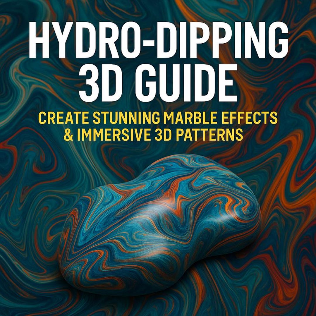 Hydro-dipping 3D Guide | Create Stunning Marble Effects & Immersive 3D ...