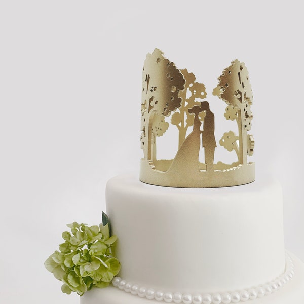 Tree Cake Topper - Etsy