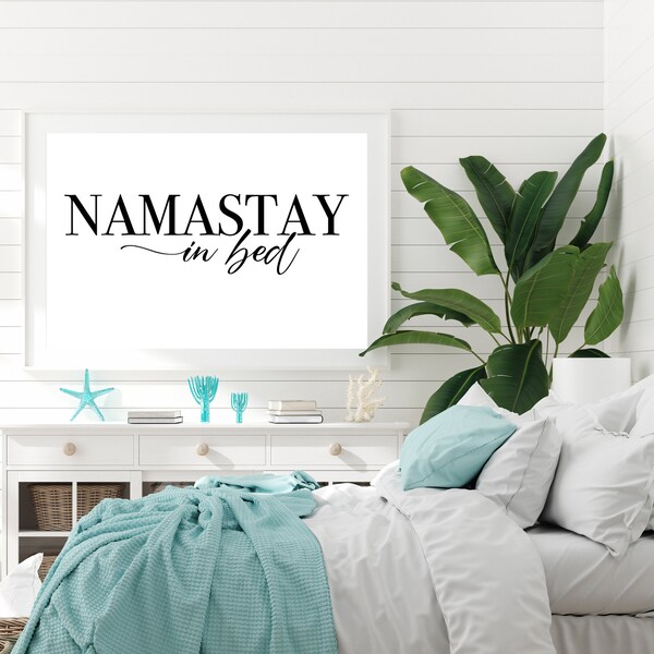 Namastay in Bed - Etsy